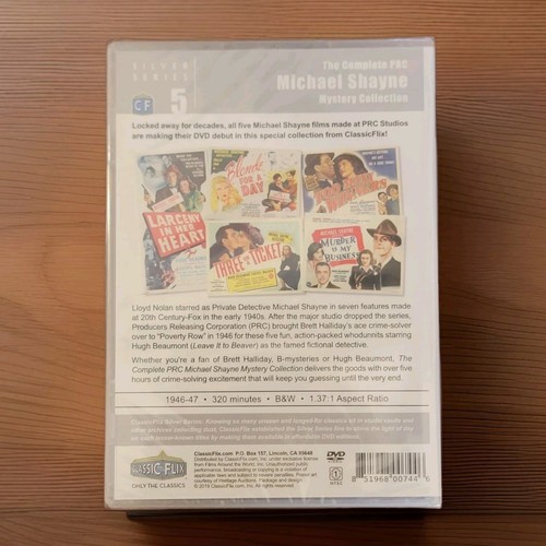 MICHAEL SHAYNE ~ The Complete PRC Mystery Collection • Hugh Beaumont (DVD) NEW 5 851968007446| eBay