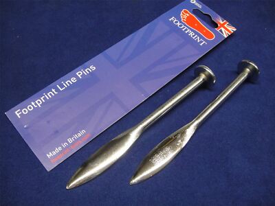 Footprint Pair of Line Pins Brick Block Laying Sheffield England 620 ...
