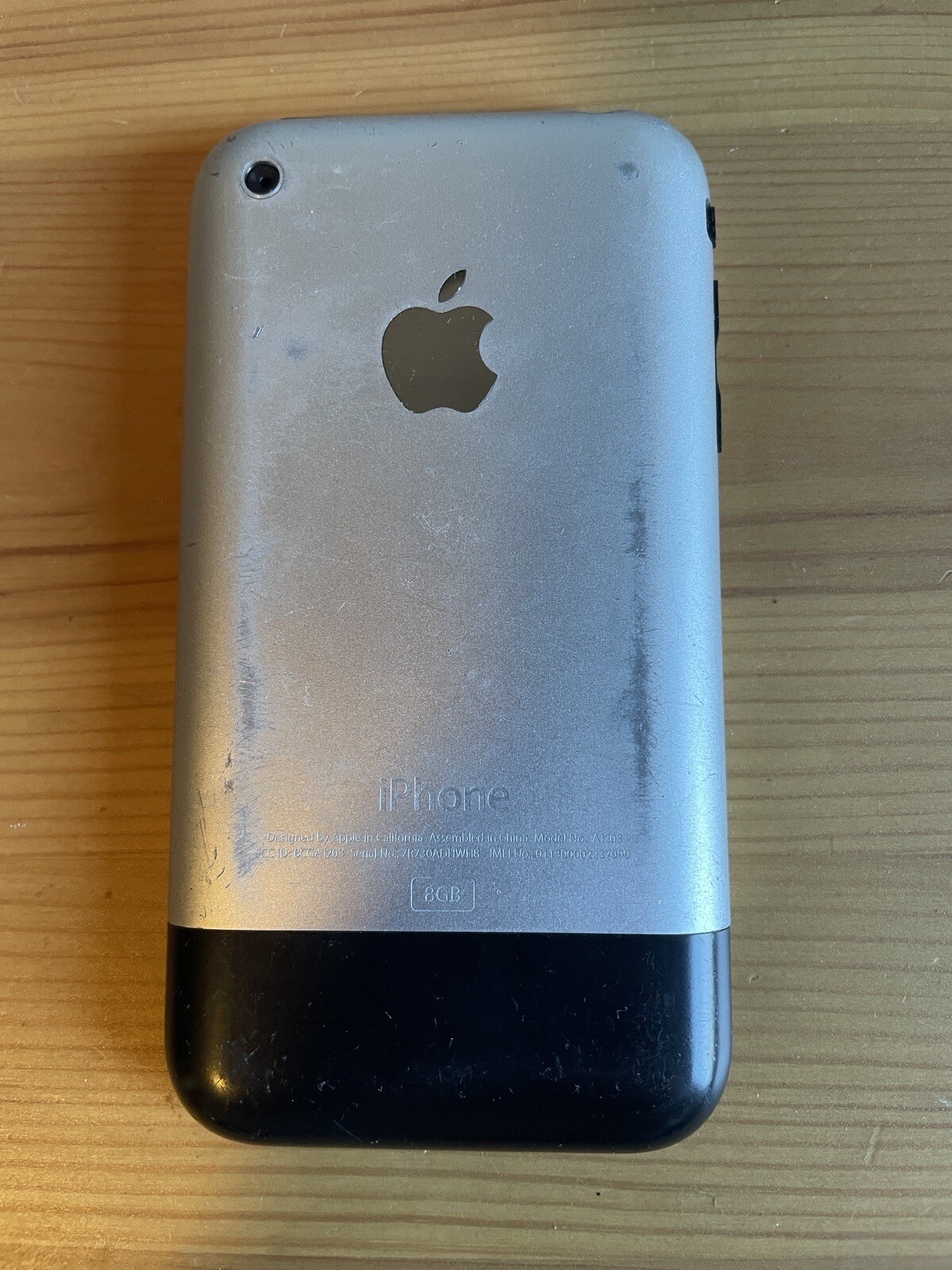 RARE iOS 1.0 Apple iPhone 1st Generation 2G 8GB A1203 VINTAGE ...