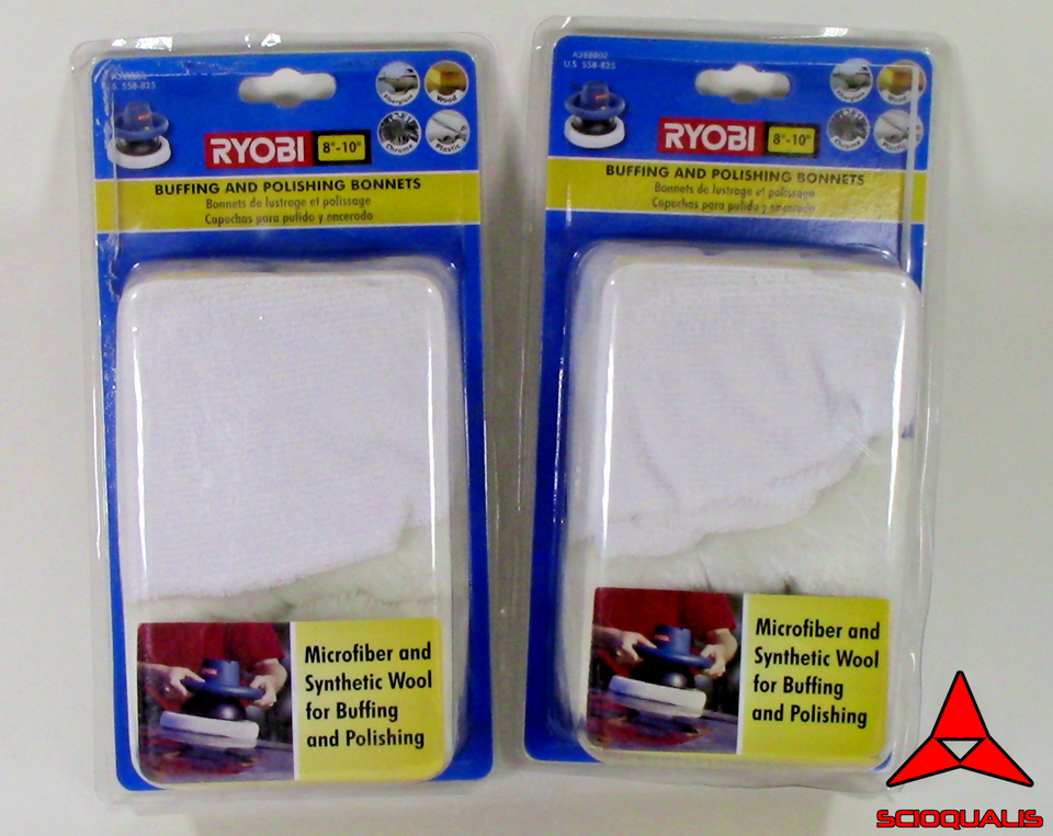 Ryobi 10" Orbital Buffer (RB101) + Extra Bonnets | eBay