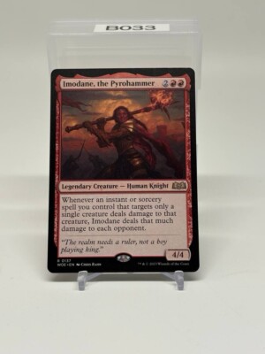 Imodane, the Pyrohammer - Wilds of Eldraine 0137 - MTG - NM - Rare | eBay