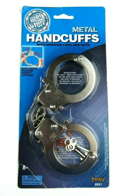 1994 Imperial Die-cast Metal Hand Cuffs Handcuffs for sale online | eBay