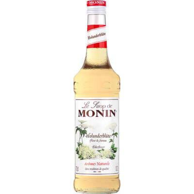 Monin Elderflower Syrup Floral Aroma Original Drinks 700ml | eBay UK