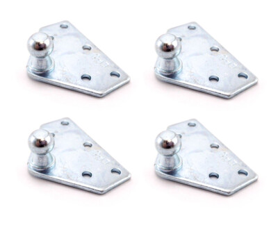 4X Flat Strut Mount Bracket 13MM Ball Gas Spring Prop Rod Camper RV ...