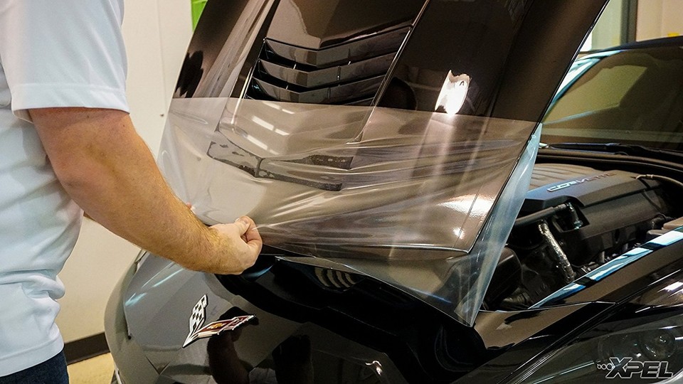 XPEL TRACWRAP Temporary Paint Protection Film Roll, 6" x 100 ...