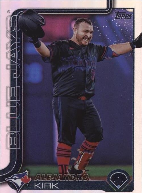 2025 Topps Series 2 - Alejandro Kirk #689 Rainbow Foilboard for sale ...