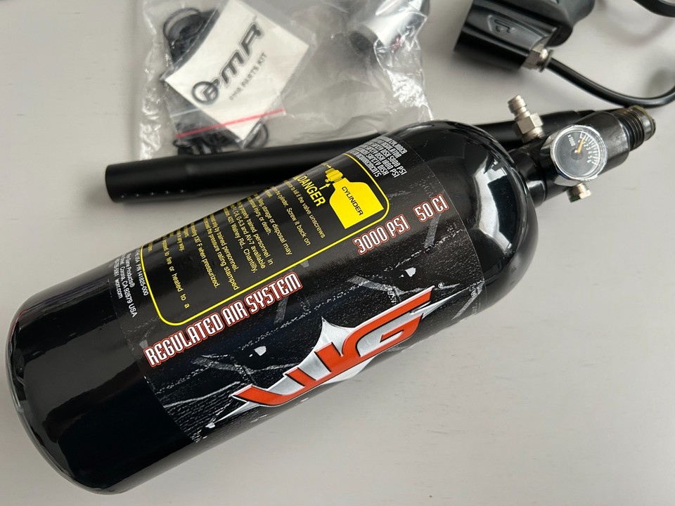 Dye PMR Proto Matrix Rail Paintball Marker With Air Tank and Parts Kit ...