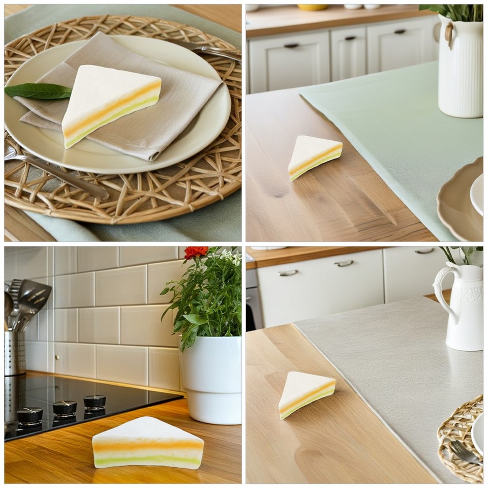 Artificial Food for Display Burger Bread Model Fake Photography Props ...