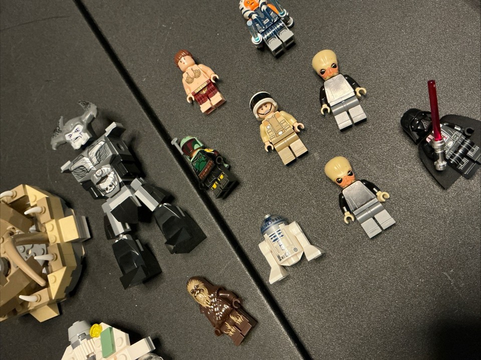 Lego Star Wars Minifigure Lot Perfect Condition, Ahsoka, Steppenwolf ...
