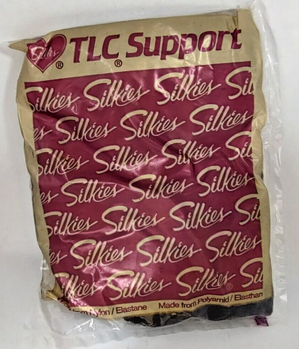 Silkies TLC Support Pantyhose Queen Off Black 020506 New NOS Total Leg Control | eBay