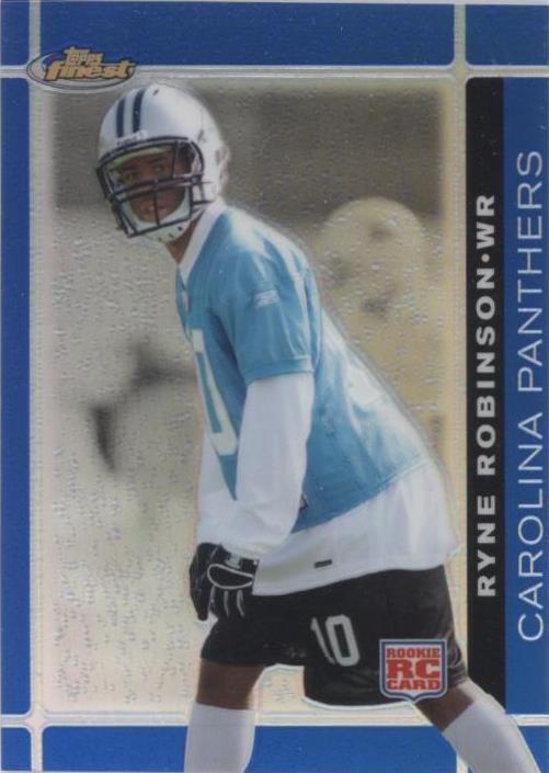 2007 Topps Finest - Rookie Ryne Robinson #143 Blue Refractor /299 (RC ...