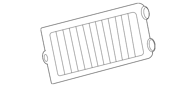 New OEM Genuine Toyota Highlander Hybrid HV Cooling Fan Filter G92DJ ...