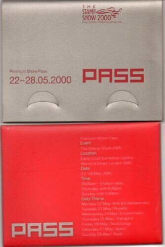 Complete Stamp Show 2000 Pass pack- with overprint - Millennium ...