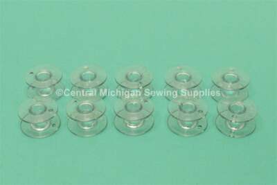 (10 pack) Genuine Singer Class 15 Plastic Bobbins Fits Many Models | eBay