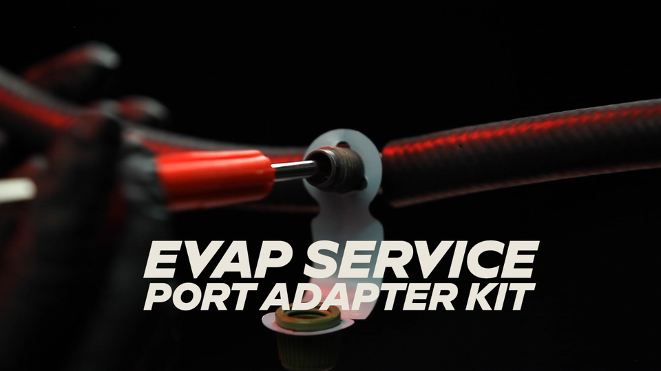 EVAP Smoke Machine Service Port Adapter Connector Kit w/ Valve Tool ...