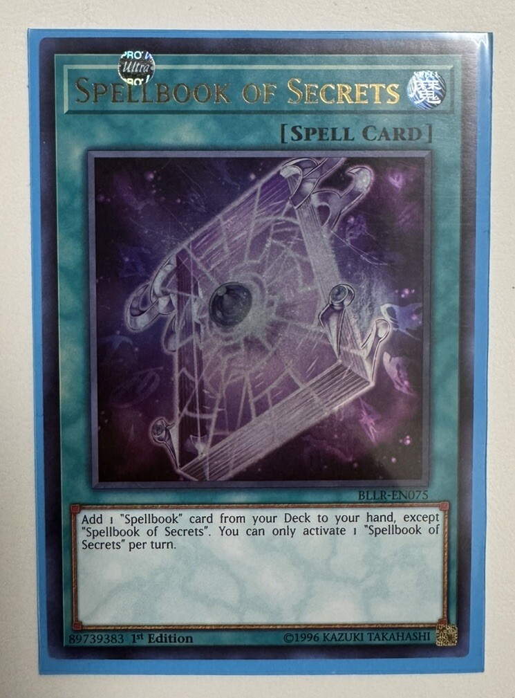 Yu-Gi-Oh! TCG Spellbook of Secrets Battles of Legend: Light's Revenge ...