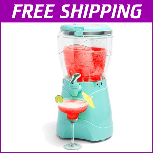 Easy-Clean 1 Gallon Slushy and Margarita Machine - Stainless Steel Flow ...