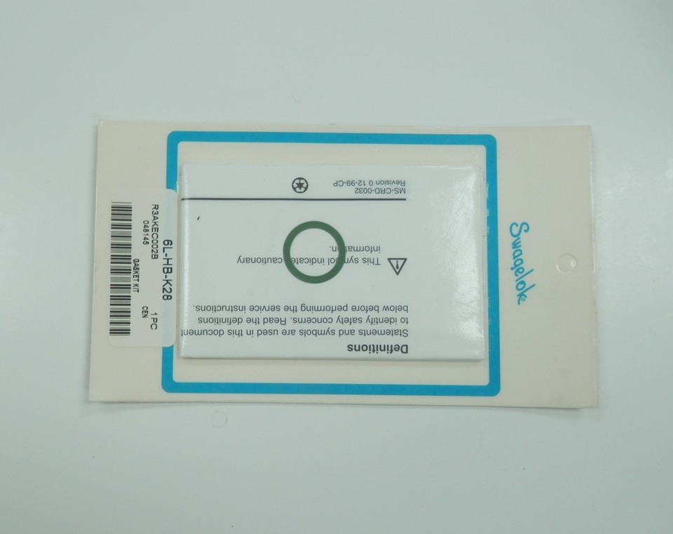 6L-HB-K28 Gasket Kit for HB Series High Pressure Bellows Sealed Valve ...