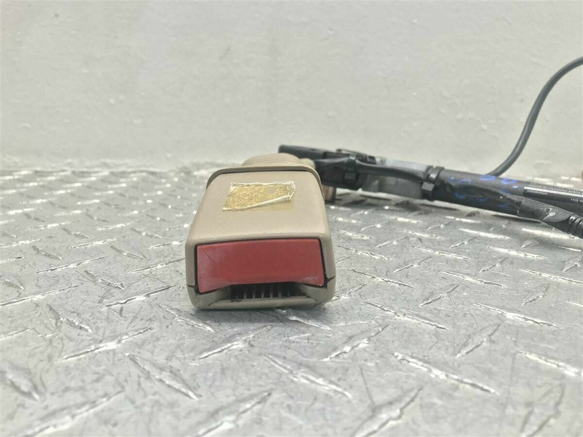 2003 FORD EXPEDITION FRONT PASSENGER SEAT BELT BUCKLE TAN OEM 2L1Z ...