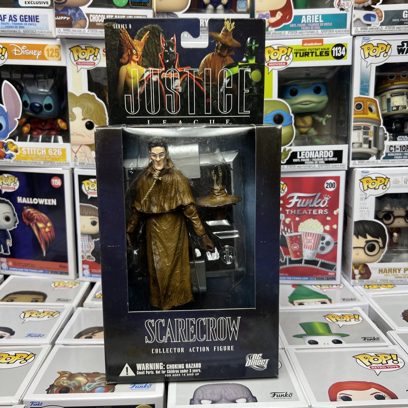 2007 DC Direct Toys Alex Ross Justice Series 6 Scarecrow 7" Action ...