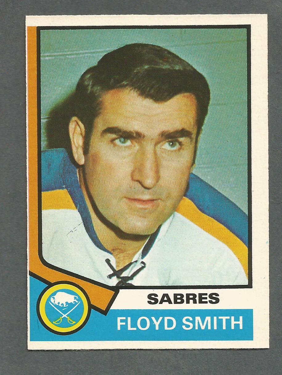 1974-75 O-Pee-Chee OPC Hockey Floyd Smith #176 Buffalo Sabres NM/MT | eBay