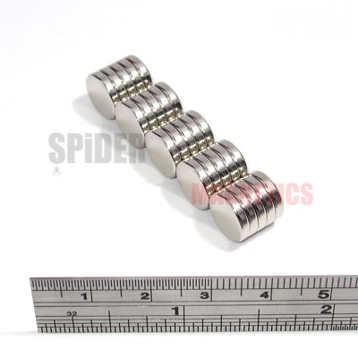 25 Very Strong 10x2 mm Magnets N52 Neodymium For Craft Reborn Fridge ...