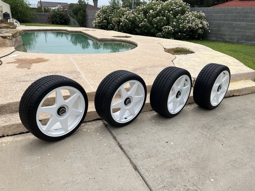 FIFTEEN 52 WHEELS AND TIRES 245/35/19 USED FOR 1300 MILES IN 2023 GOLF ...