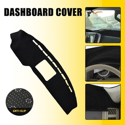 Leather Dashmat Dashboard Dash Pad Cover For Mat 2009-2014 Ford F150 ...