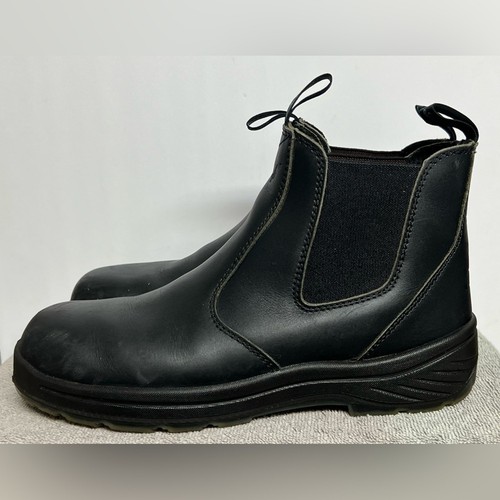 THOROGOOD 6″ BLACK SOFT-TOE QUICK RELEASE STATION BOOTS 834-6134 - SIZE ...