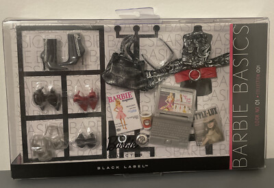 Barbie Basics Accessory Pack Black Label Look No. 01 Collection 001 ...