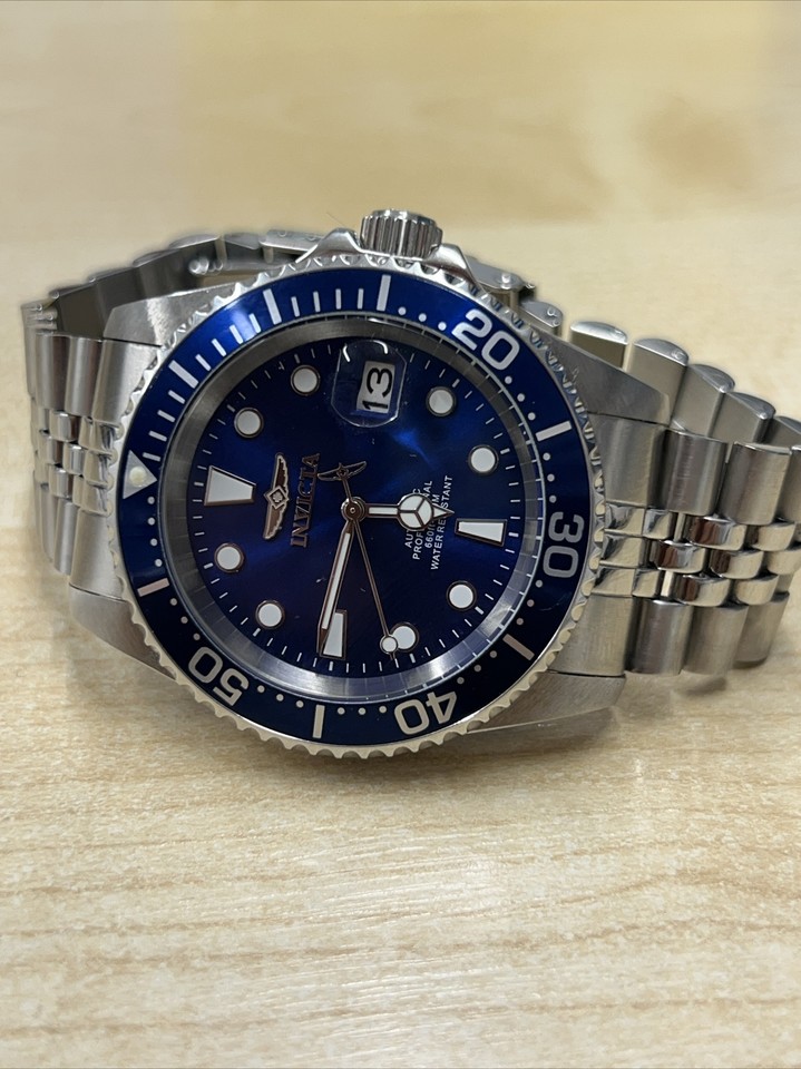 Invicta Automatic Pro Diver Men's Watch 200m 42mm 30092 Stainless Steel ...