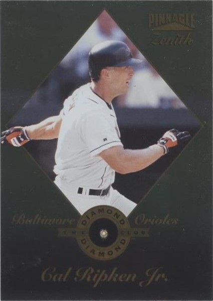 1996 Pinnacle Zenith - Diamond Club Diamond Parallel #5 Cal Ripken for ...