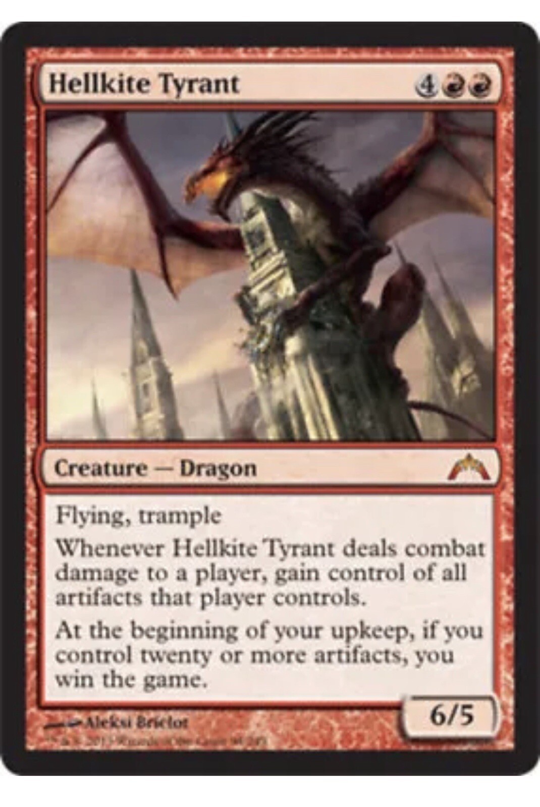[1x] Hellkite Tyrant - Near Mint, English - Gatecrash MTG Magic | eBay
