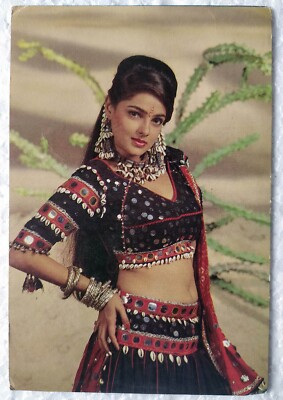 Bollywood Sexy India Actress Mamta Kulkarni Old Original Postcard Post ...