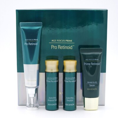 ISA KNOX Age Focus Prime Polynoid Wrinkle Cream Set 4 Items Anti Aging ...