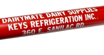 Vintage Sandusky Michigan Dairymate Dairy Supplies Key Refrigeration ...