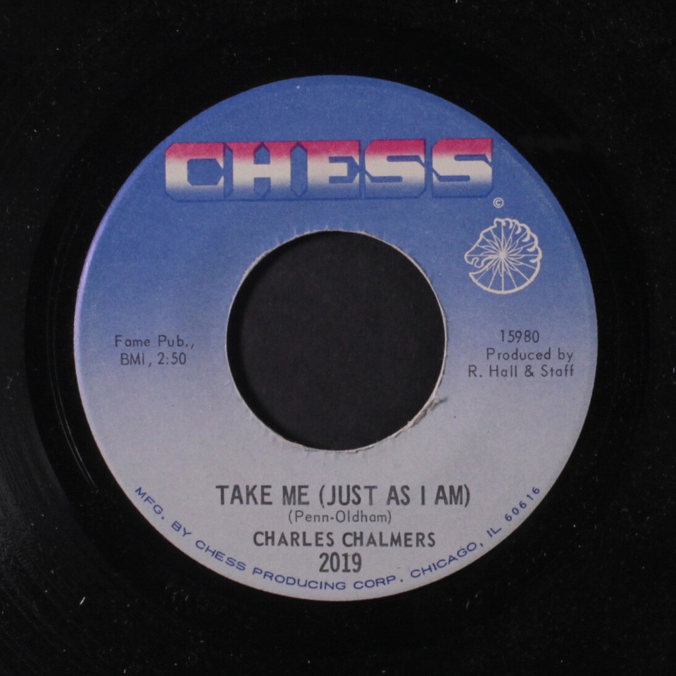 CHARLES CHALMERS: take me (just as i am / a whiter shade of pale) Chess ...