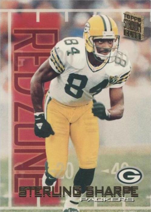 1994 Topps Stadium Club - Red Zone Sterling Sharpe #523 for sale online ...