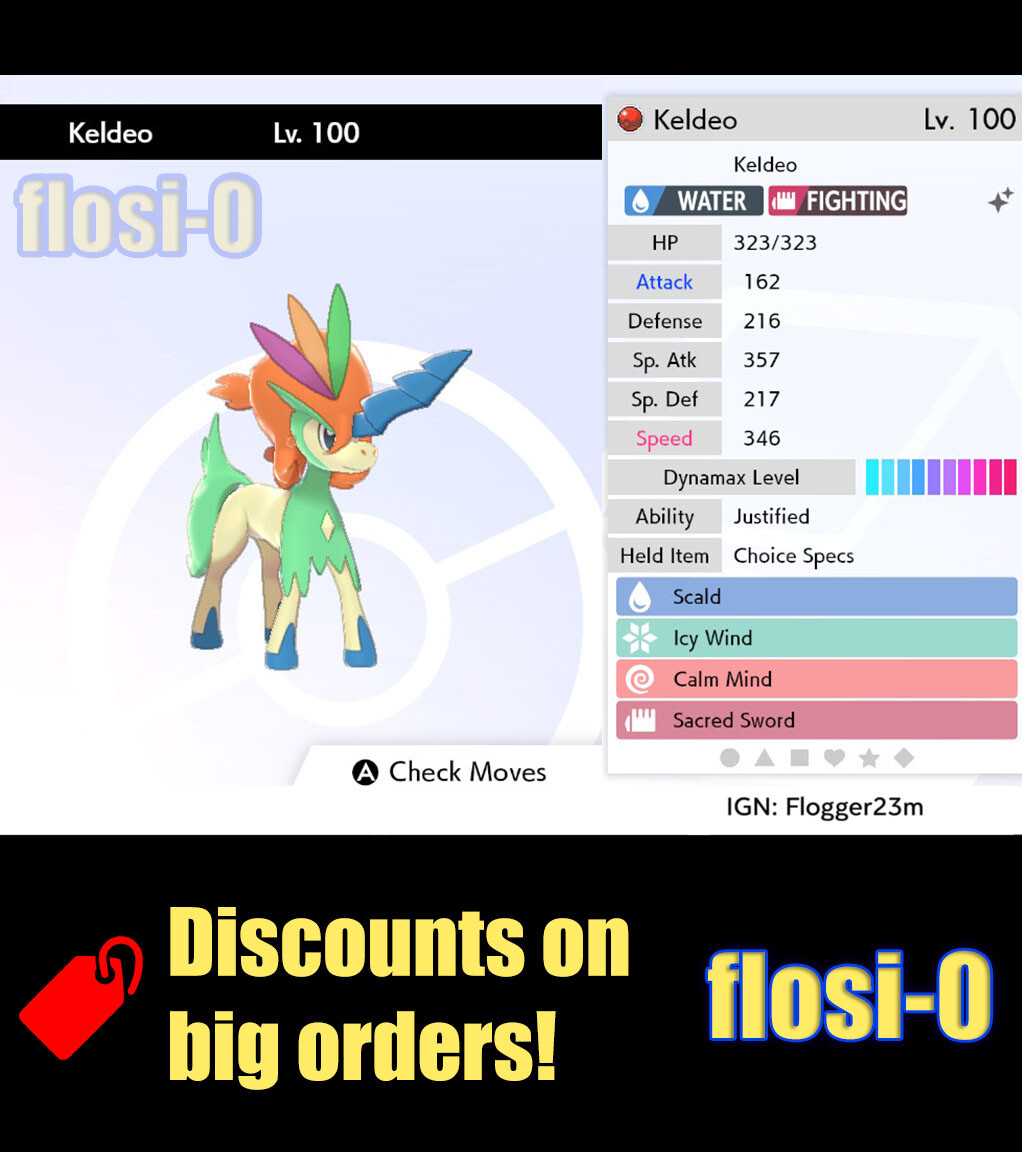 Pokemon Keldeo Lucido