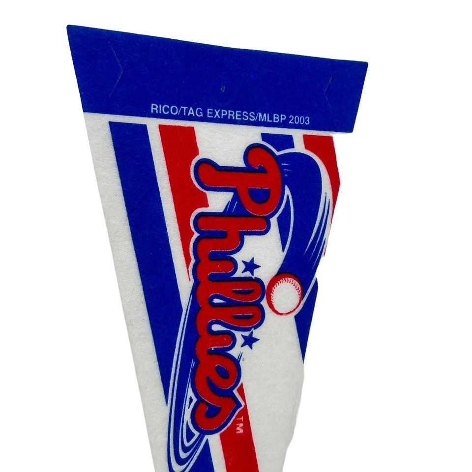 Vintage 2004 MLB Mini Pennant 9in x4in Felt Banner Flag Baseball | eBay
