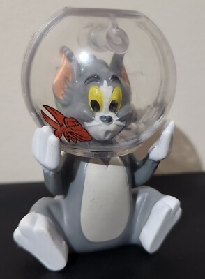 Tom & Jerry McDonalds Happy Meal Toy Figurine FishBowl 2021 Preowned ...