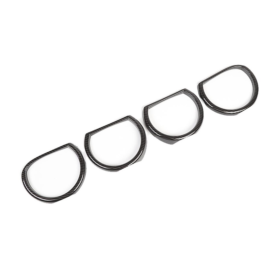 for Challenger Front Headlight Cover Bezels Surrounds Guard Trim For ...