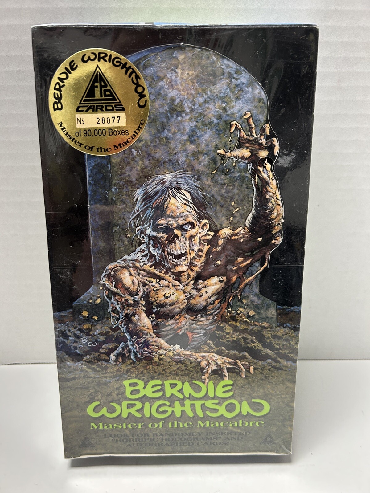1993 FPG Bernie Wrightson Master of the Macabre Trading Card Box Sealed ...