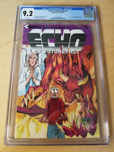 Echo of Futurepast #5 - CGC 9.2 WP (1985, Continuity) Larry Hama, Neal ...