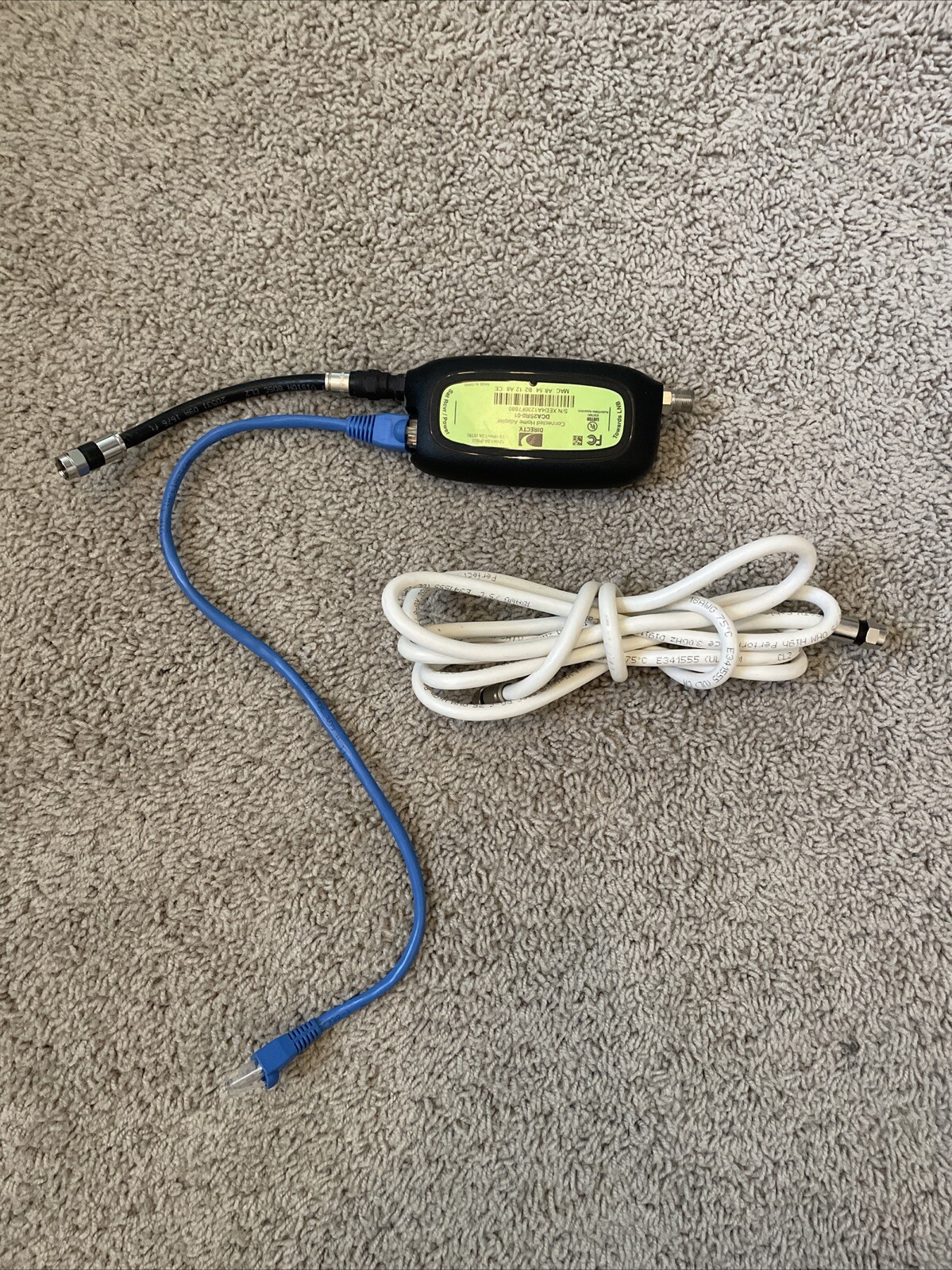 DirecTV Connected Home Adapter DCA2SR0-01 Ethernet Coax | eBay