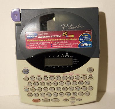 Label Makers - Brother P-Touch Pt-1800