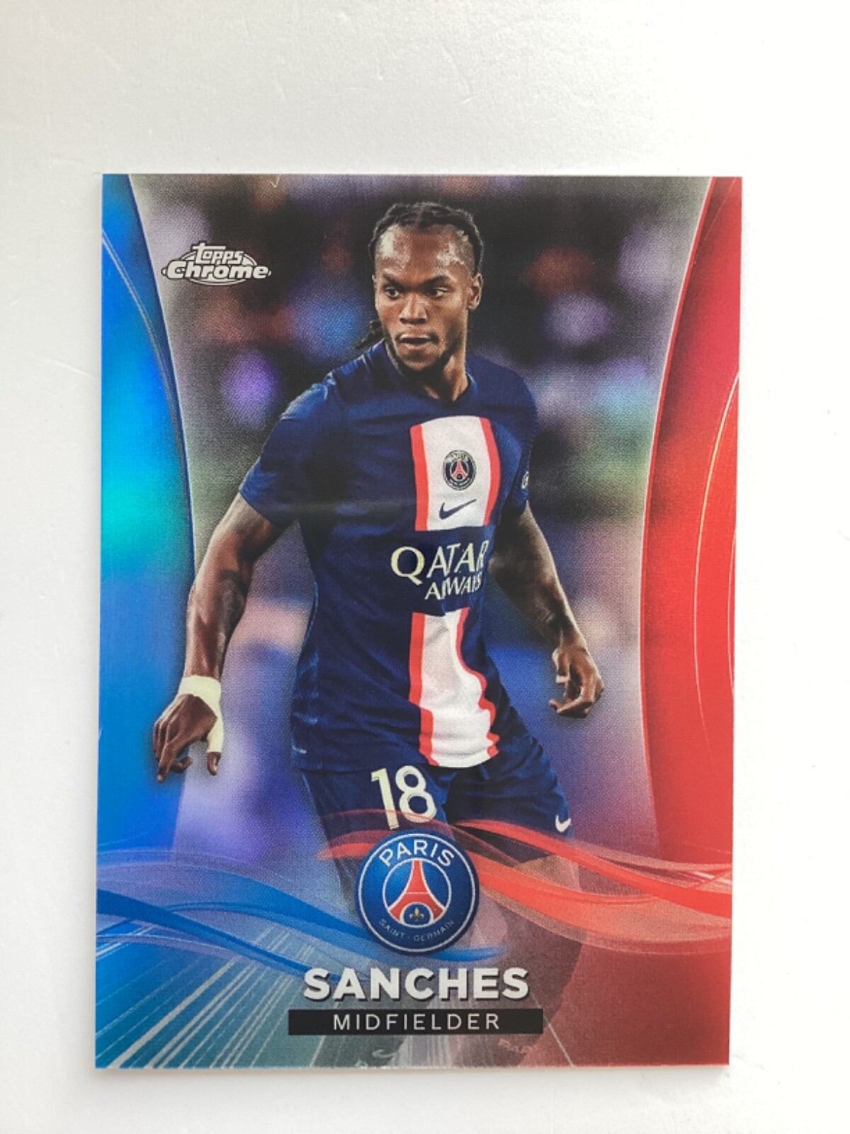 Topps PSG Chrome 2022-2023 Renato Sanches Parallel 11/50 | eBay.de