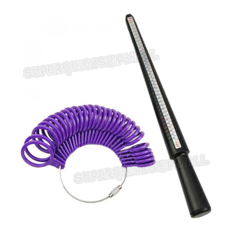 Sizer Finger Ring GK Gauge Jewelry Measuring Tool Stick Size Mandrel ...