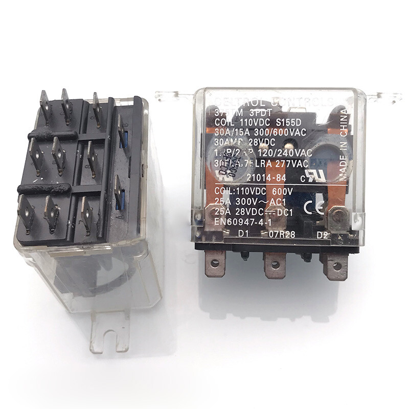 1pc DELTROL CONTROLS 375TM 3PDT Power Relay 110VDC 11Pin | eBay