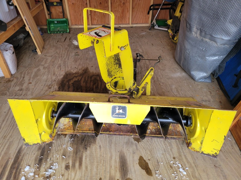John Deere 345 42" Snowthrower attachment | eBay